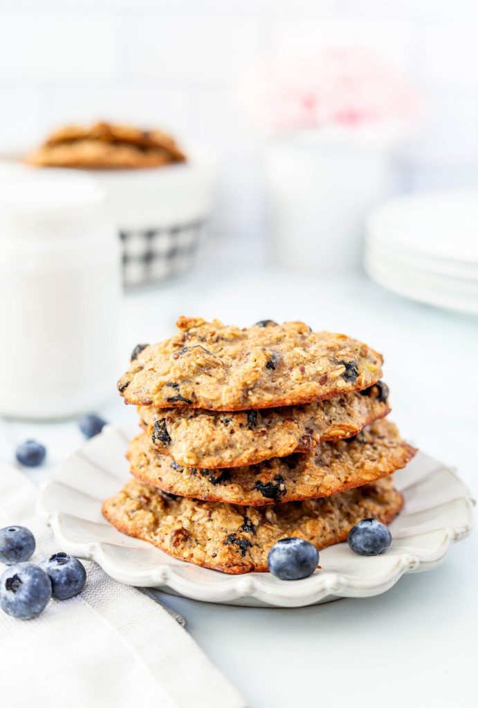 Easy Blueberry Superfood Breakfast Cookies - Honest Grub, Honest Foodie