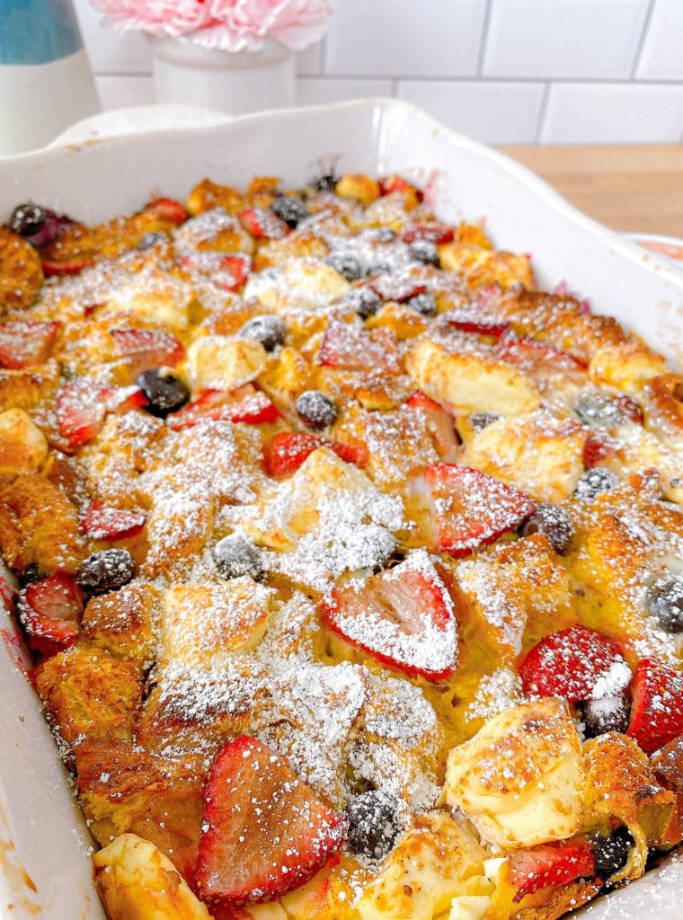 Easy Berry French Toast Bake — Honest Grub, Honest Foodie