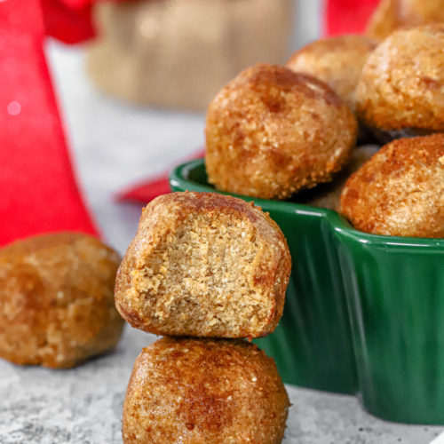 No Bake Snickerdoodle Cookie Dough Bites — Honest Grub, Honest Foodie